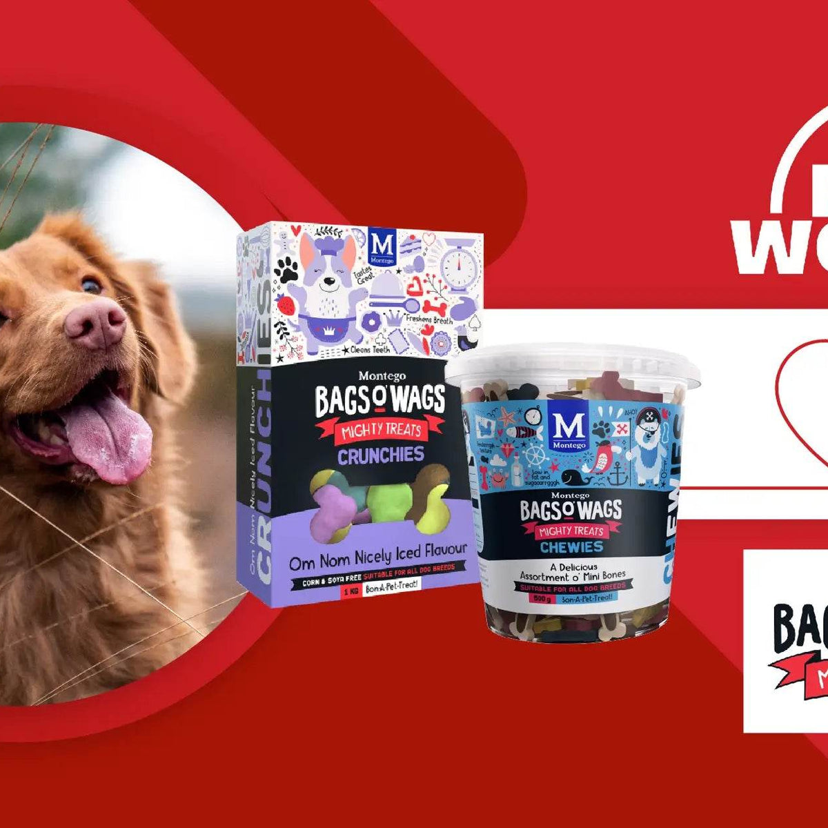 Biscuits & Beyond: Petworld Teams up with Montego Bags O' Wags!