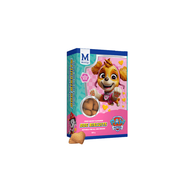 Montego Paw Patrol Fried Bacon Dog Biscuits 800g – Petworld