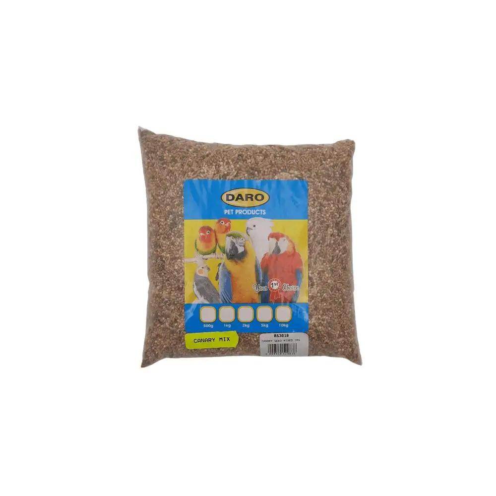 Daro Mixed Canary Seed Bird Food 1kg – Petworld