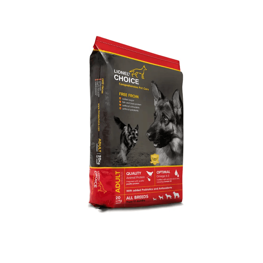 Lionels Choice Adult Dog Dry Food 20kg – Petworld