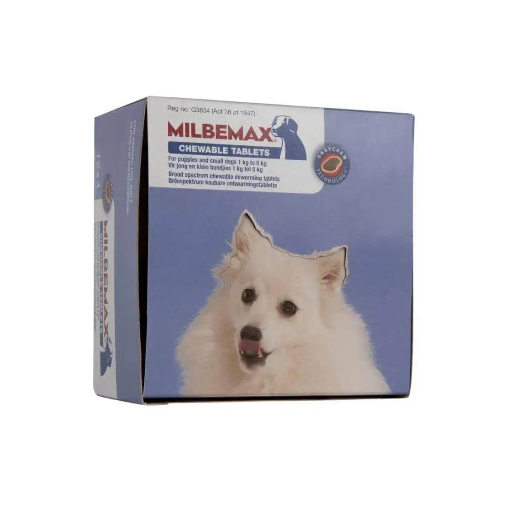 Milbemax Dog Chewable Puppy-Small Dog (2.5mg) Single – Petworld