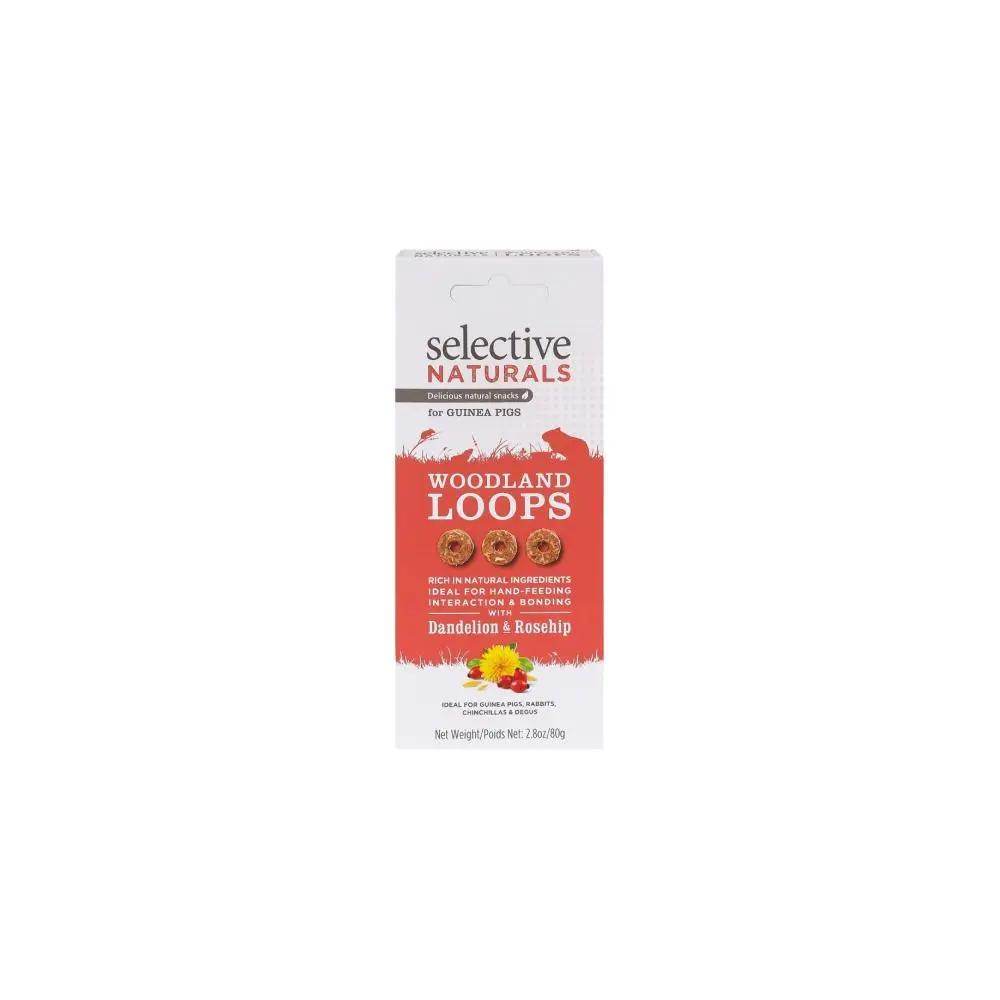 Selective Selective Naturals Woodland Loops Guinea Pig 80g – Petworld